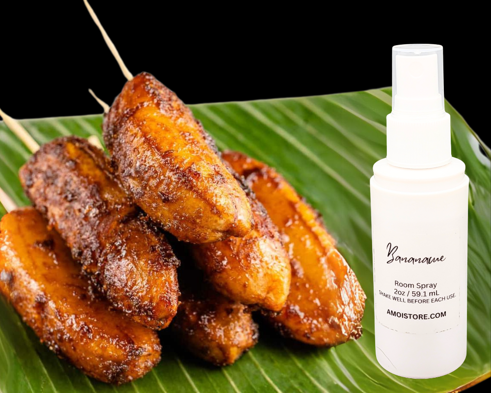 2oz Room Spray – Bananacue – Amoi Candle Co